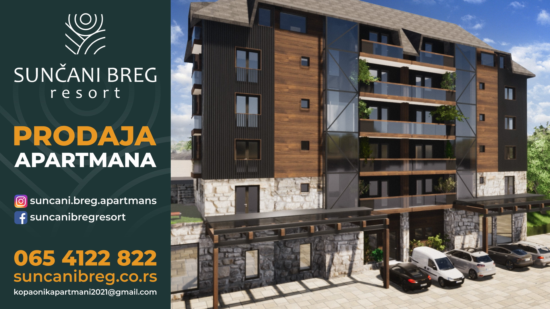 Kopaonik - infoKOP - Prodaja apartmana: Sunčani Breg Resort