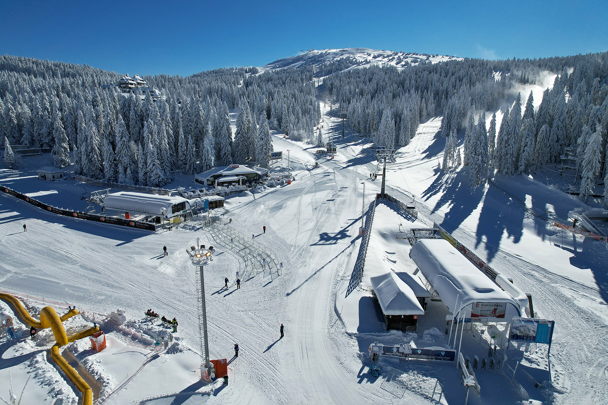 Kopaonik - infoKOP - Ski staze uz žičaru "Pančićev vrh"