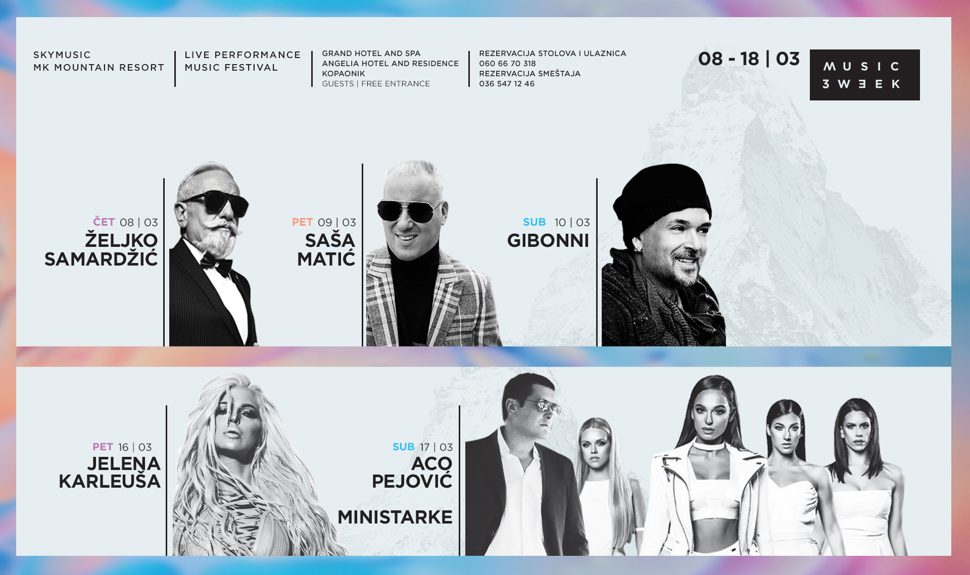 Kopaonik - infoKOP - Music Week 2018.