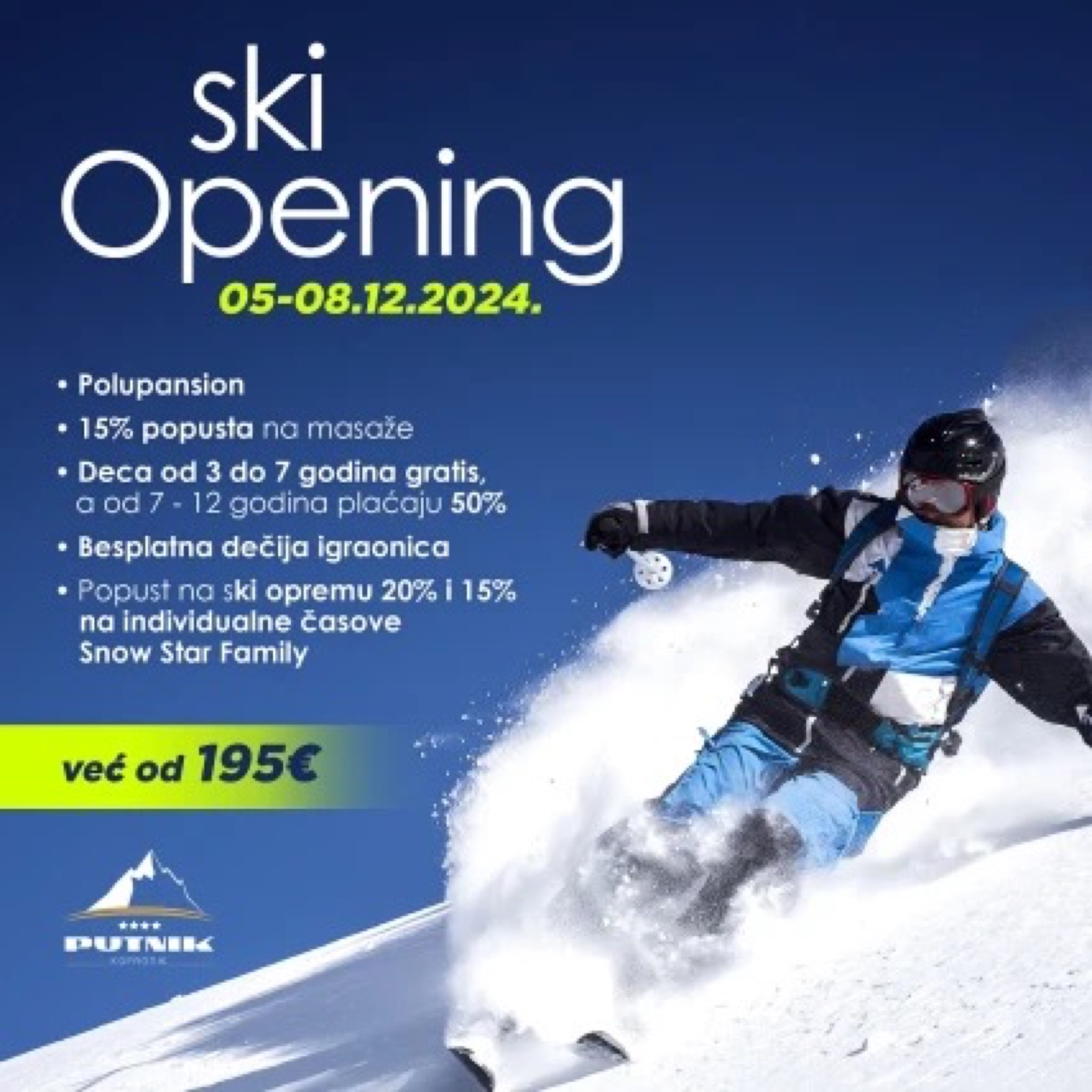 Kopaonik - infoKOP - Ski opening: Hotel "Putnik"