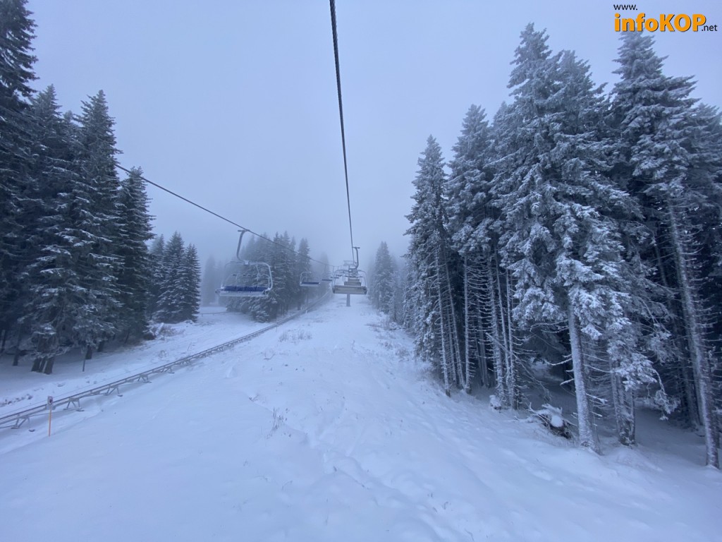 Kopaonik - infoKOP - U pripremi 4b - Pančičev vrh, 10 cm svežeg snega ...